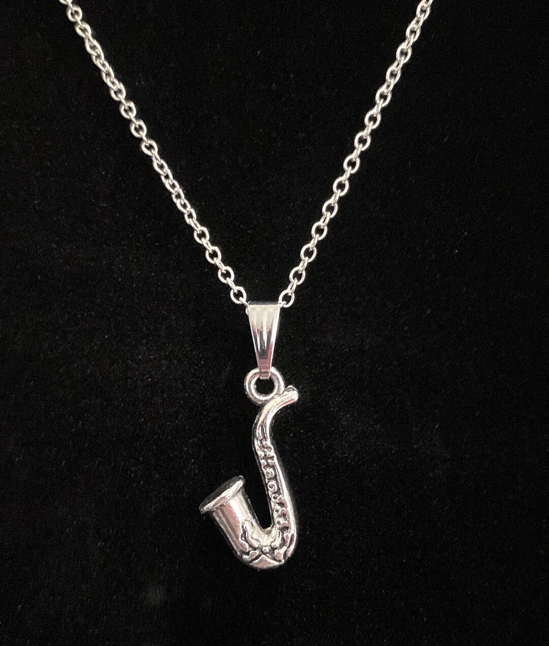 Saxophone Necklace Musical Instruments - Etsy