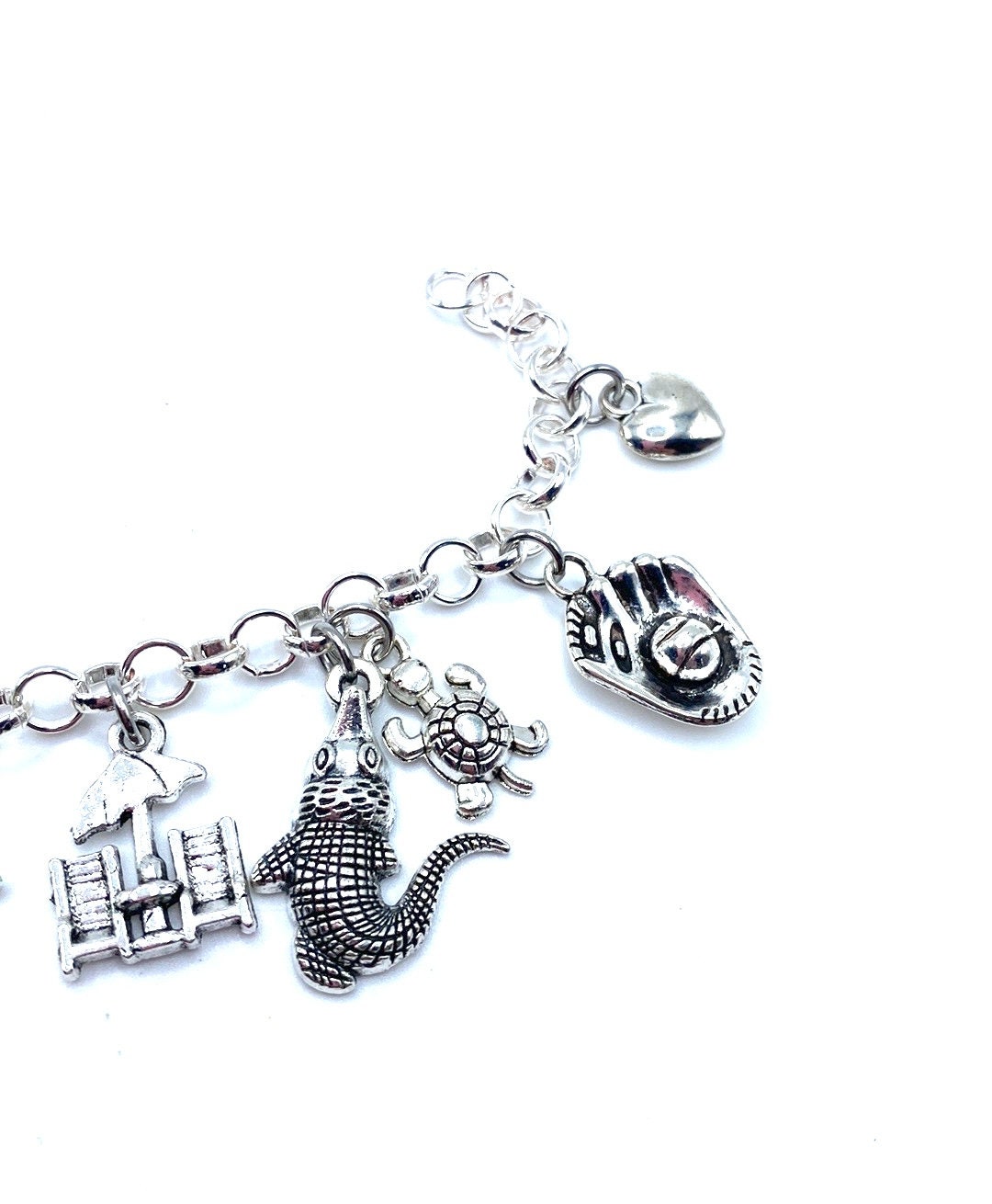 Georgia Charm Bracelet State Themed - Etsy
