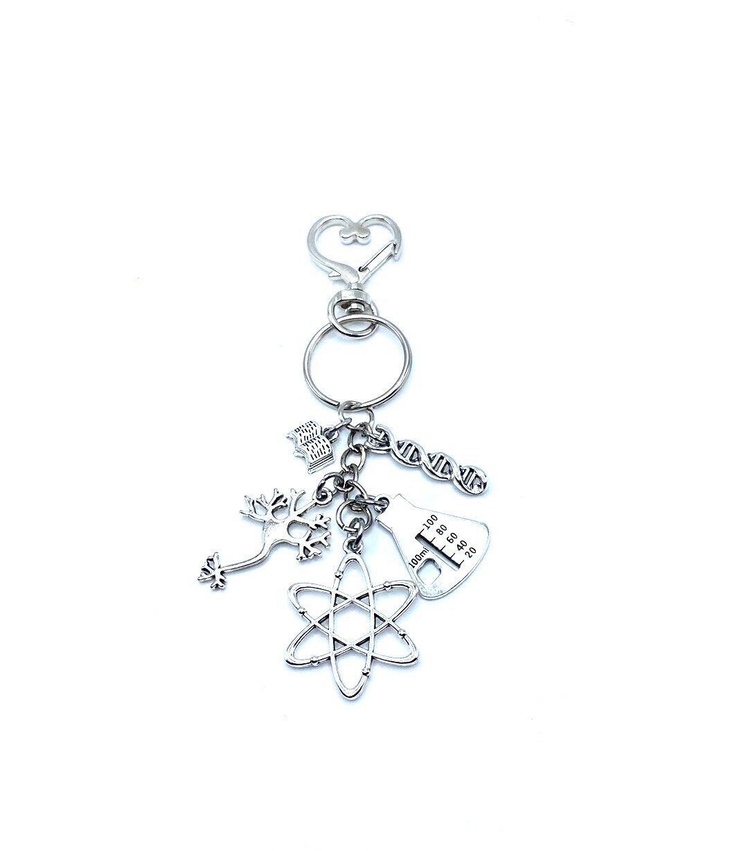 Science Keychain Bag Charm Physics Biologist - Etsy