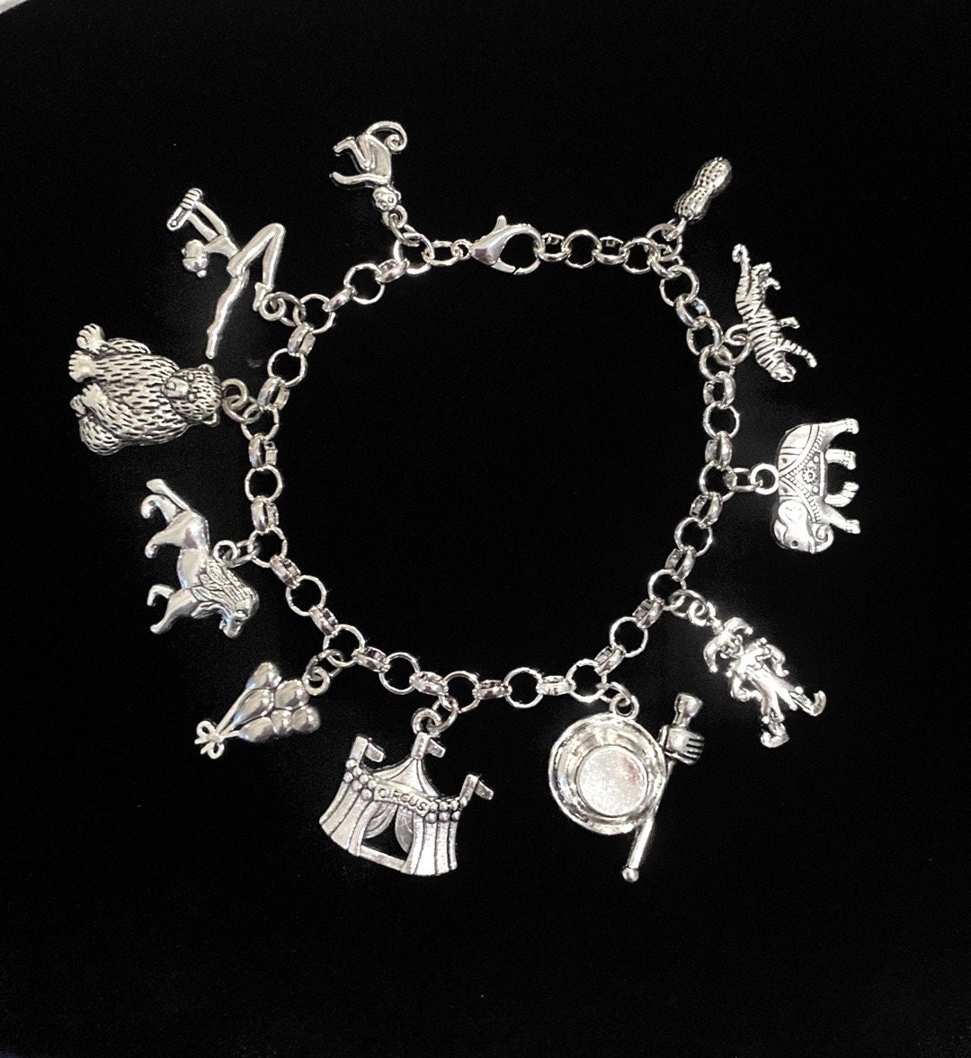 Circus Charm Bracelet - Etsy