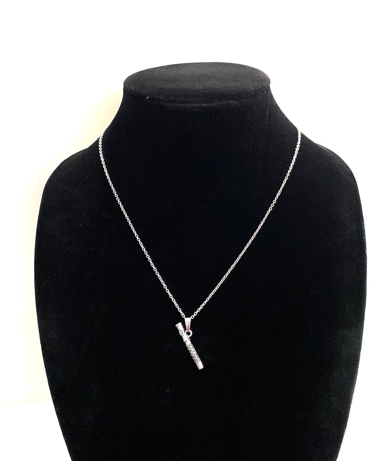Flute Necklace Musical Instrument May Be Personalized - Etsy