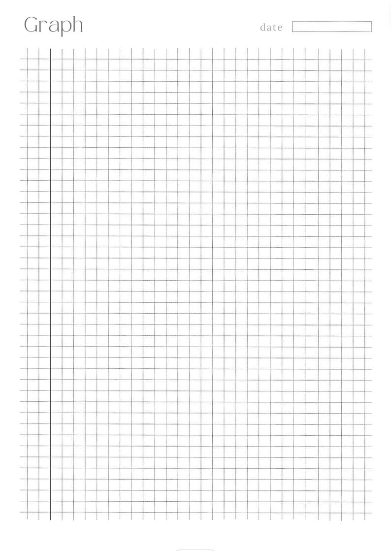 Instant Download Graph Paper: Perfect for Homeschool & College A4 ...