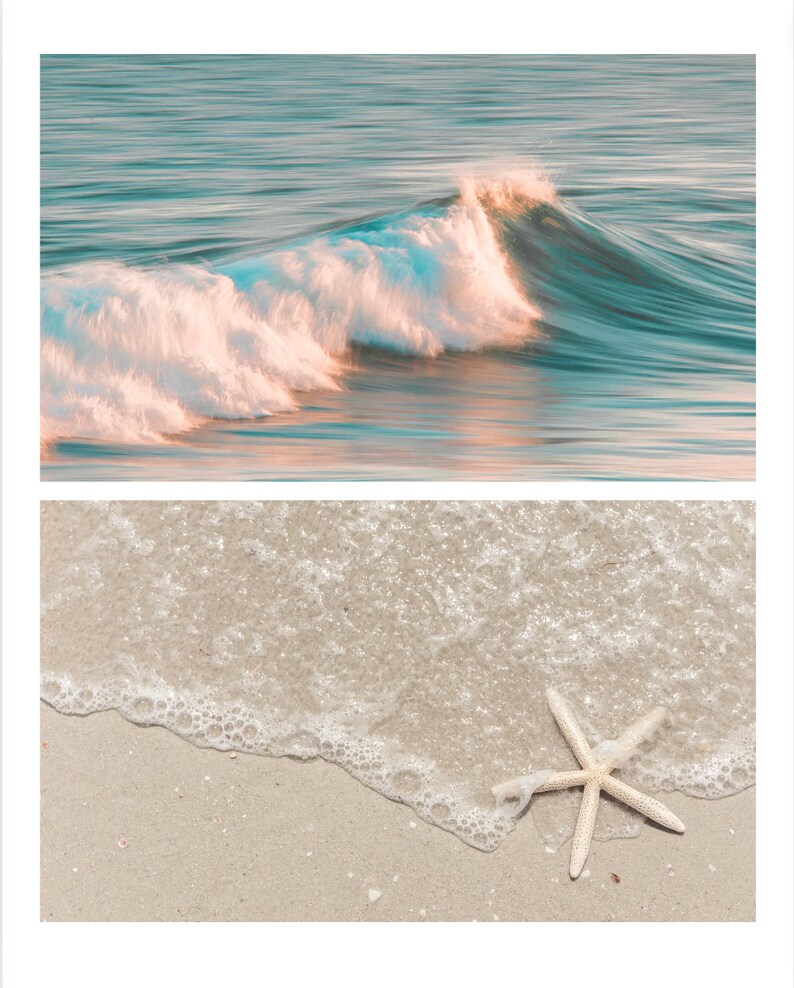 Editable Beach Themed Prints, 5 Printable Marketing Templates for ...