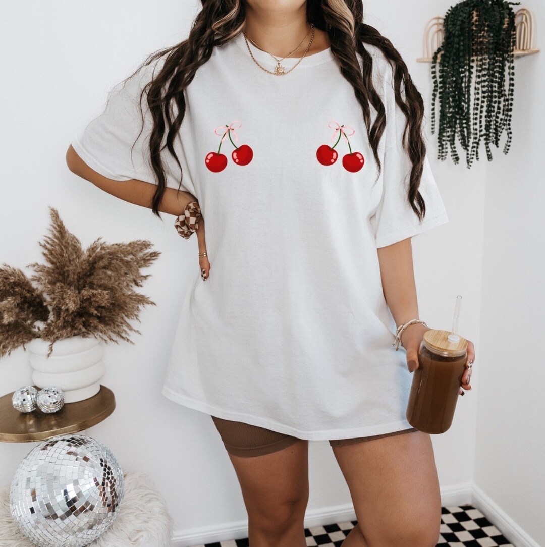 Cherry Shirt Coquette Shirt Coquette Clothing Coquette Tshirt Coquette ...