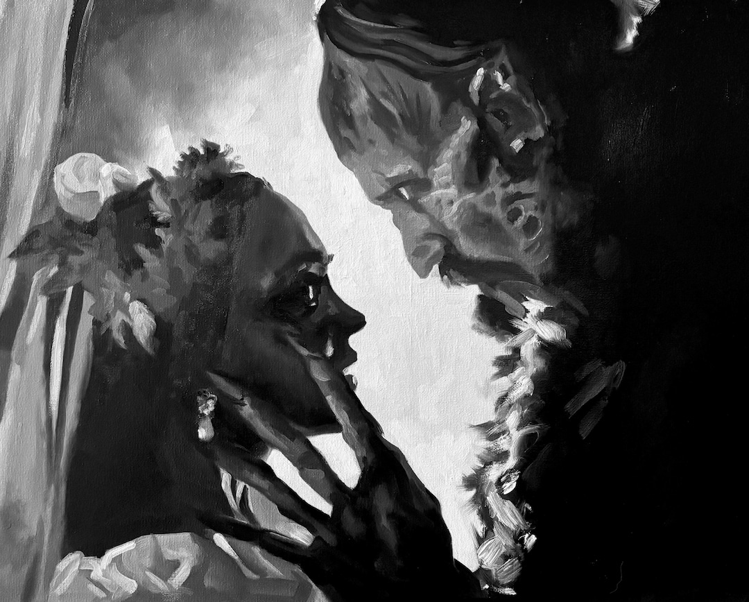 Ellen & Count Orlok Fine Art Print (nosferatu, Robert Eggers, Lily-rose ...