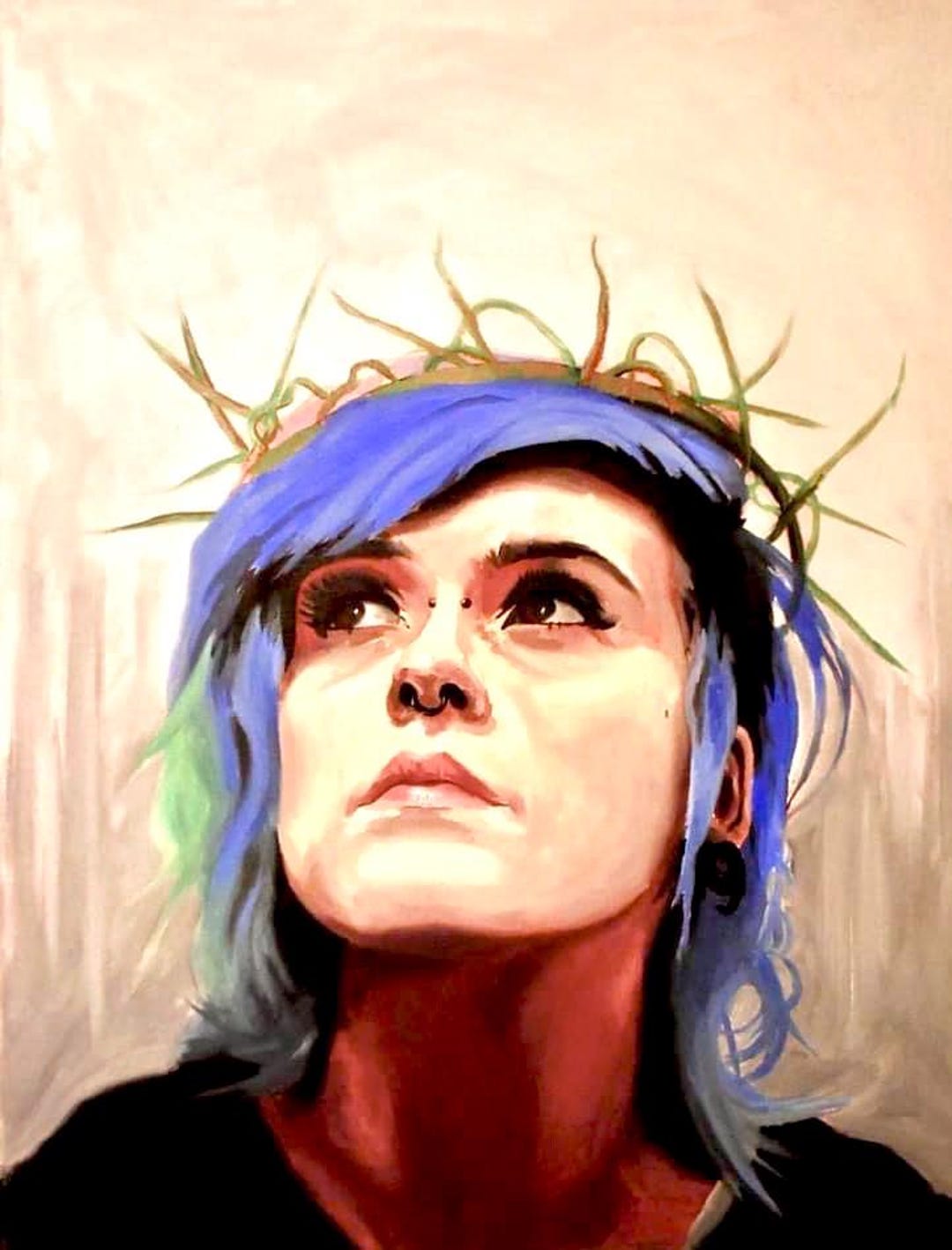 Limited Edition Occult Print ‘christess’ (religious, Christ ...