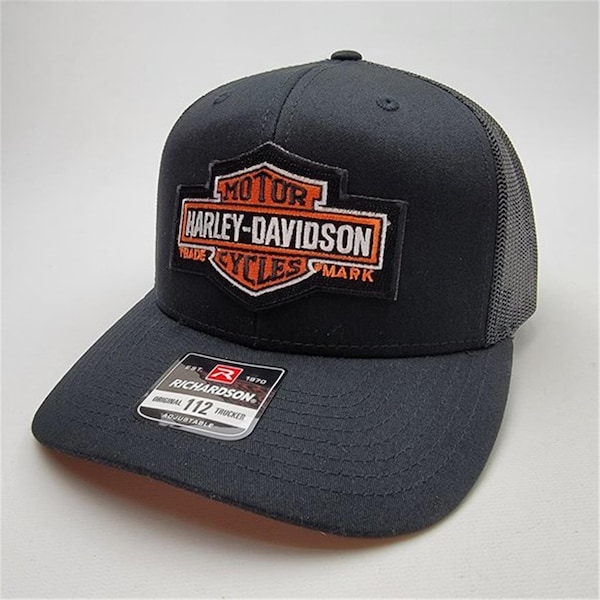 Harley Davidson Bar Shield Embroidery - Etsy