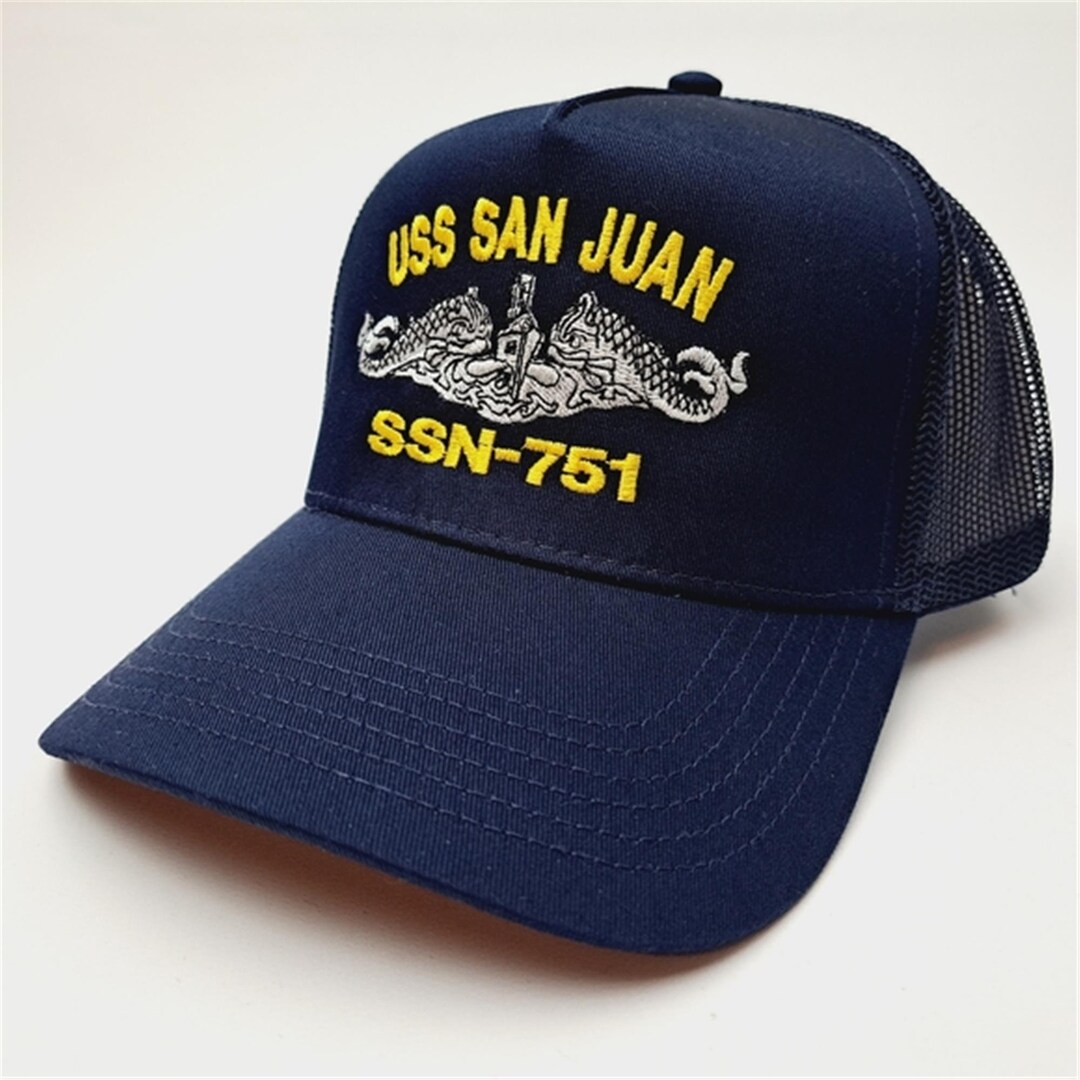 USS San Juan SSN-751 Submarine Service Boat Embroidered Mesh - Etsy