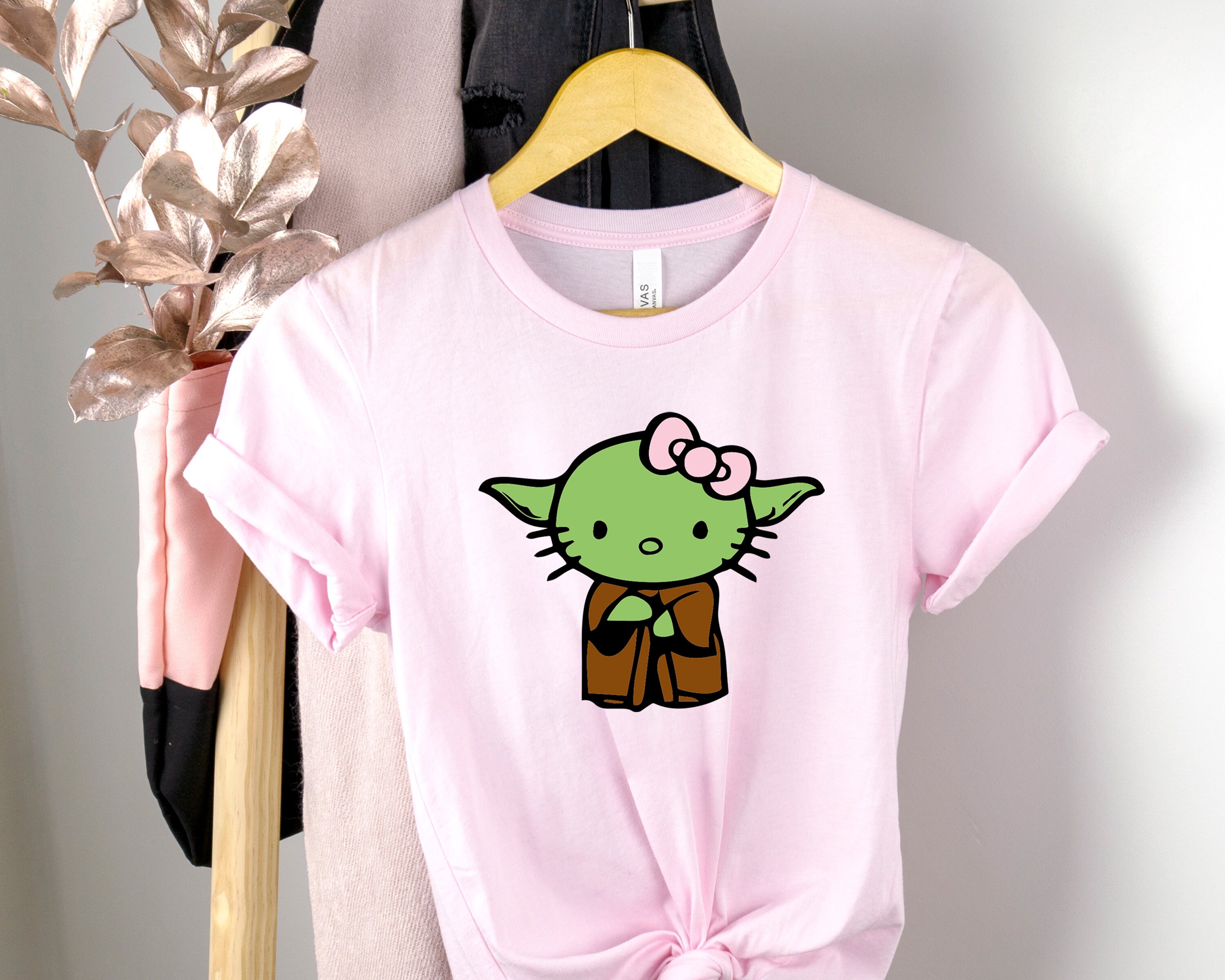 Baby Yoda Kitty Shirt, Hello Kitty Shirt, Disney Shirt, Disney Trip ...