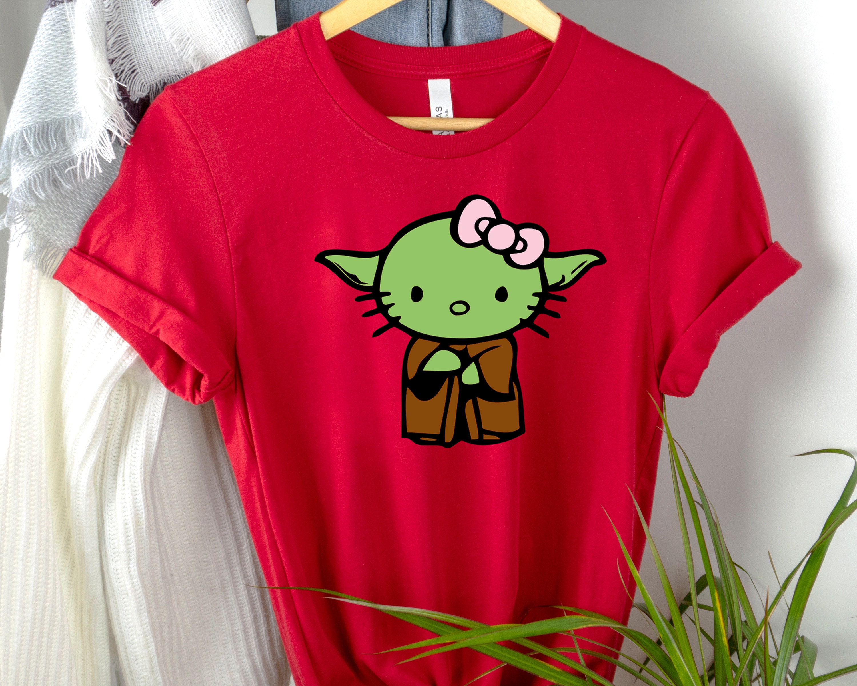 Baby Yoda Kitty Shirt, Hello Kitty Shirt, Disney Shirt, Disney Trip ...