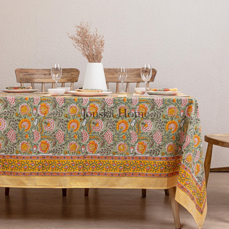Boho Tablecloth - Etsy UK