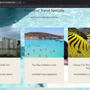 Wix Website Template for Photographers, Travelers, Agency Owners and ...
