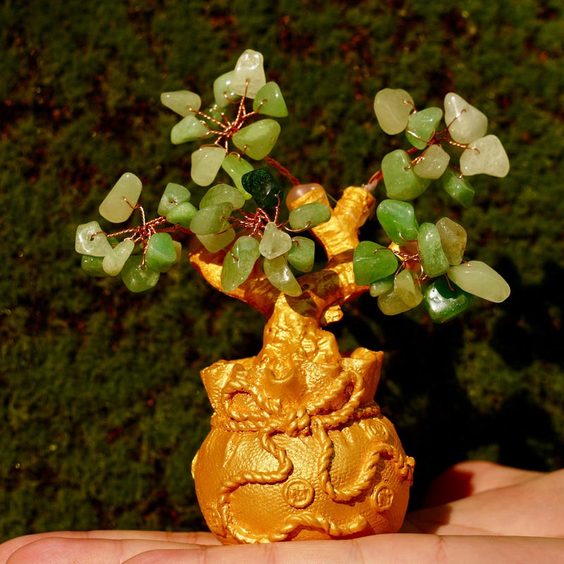 Yellow Chakra Money Tree - Etsy