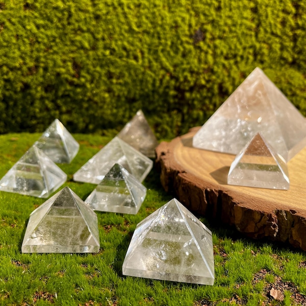 Crystal Pyramid - Etsy UK