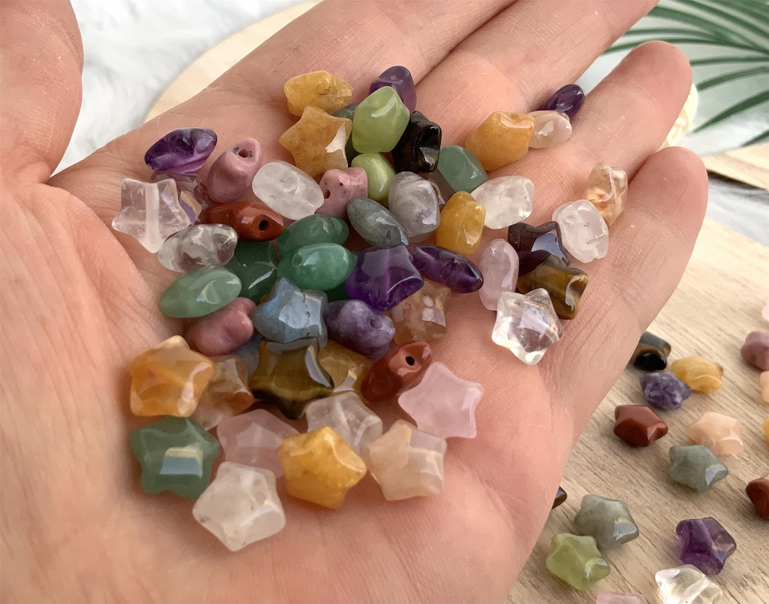 Crystal Star Beads, Mini Crystal Stars, 10MM Crystal Stars, DIY ...