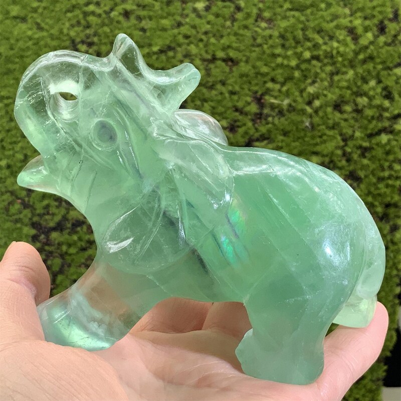 Crystal Elephant - Etsy