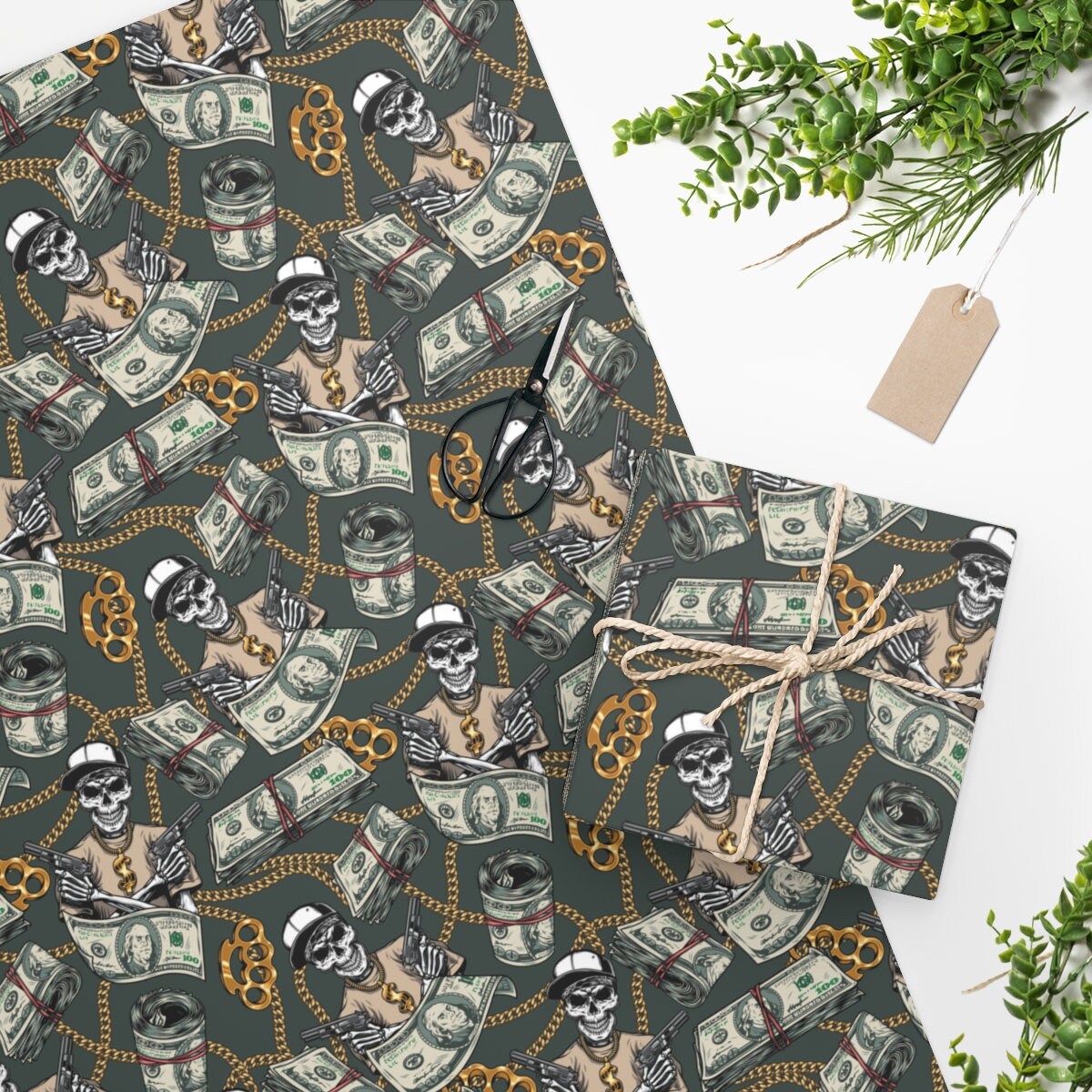 Money Wrapping Paper - Etsy