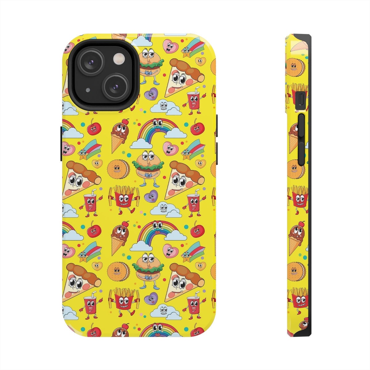 Fast Food Phone Case fries Burgers Rainbows Pizza - Etsy