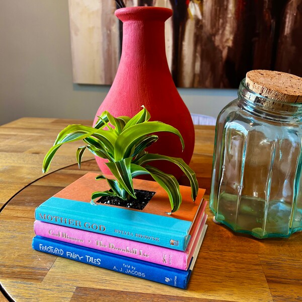 Book Planter - Etsy