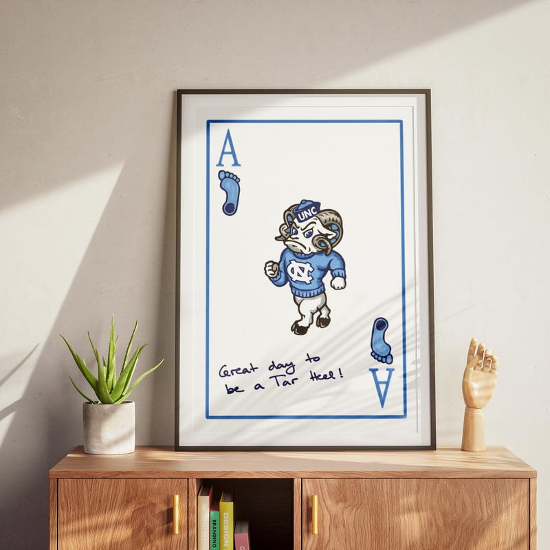 Unc Poster - Etsy