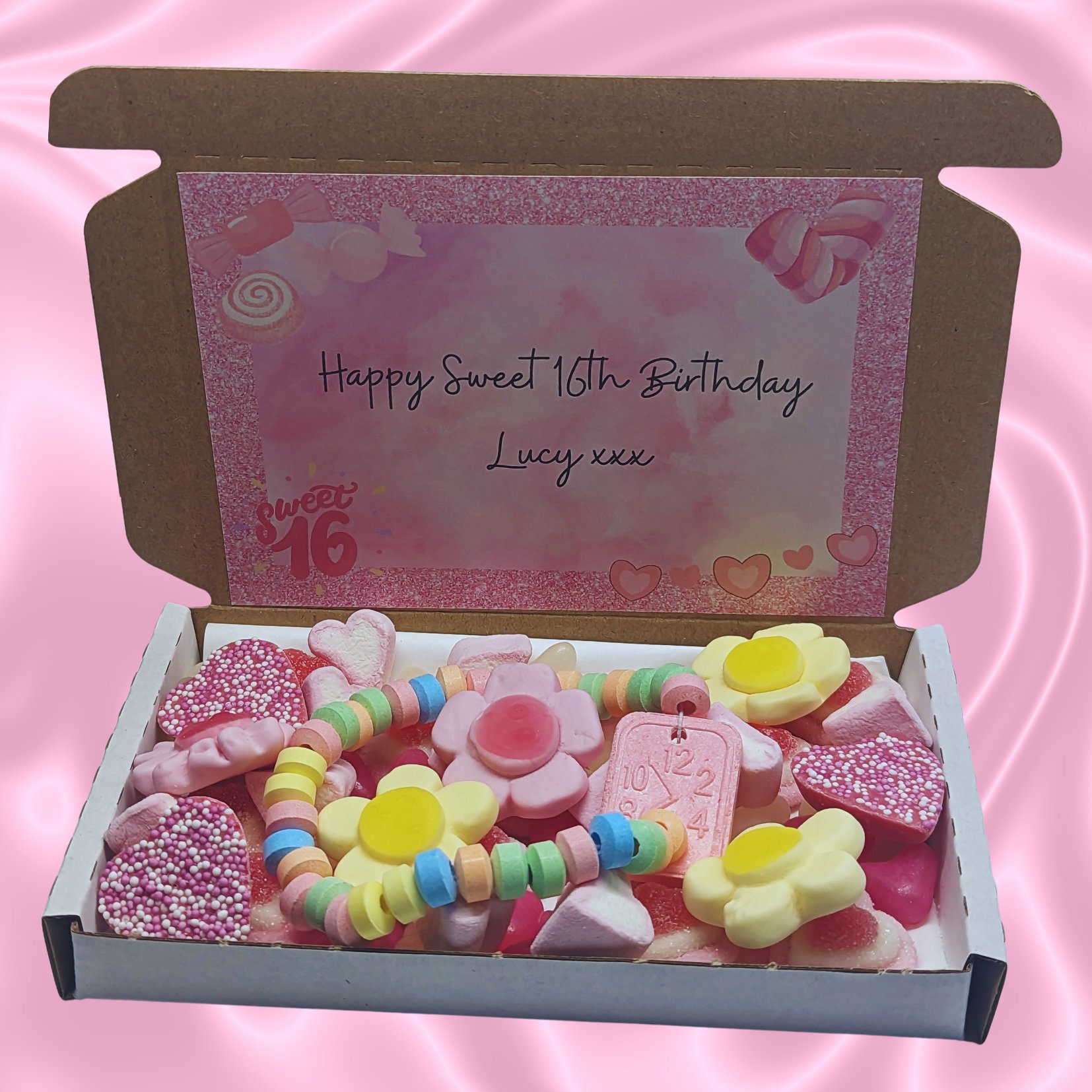 Personalised Sweet 16 Sweet Box| Sweet 16 Gift | Sweet 16 | 16th ...