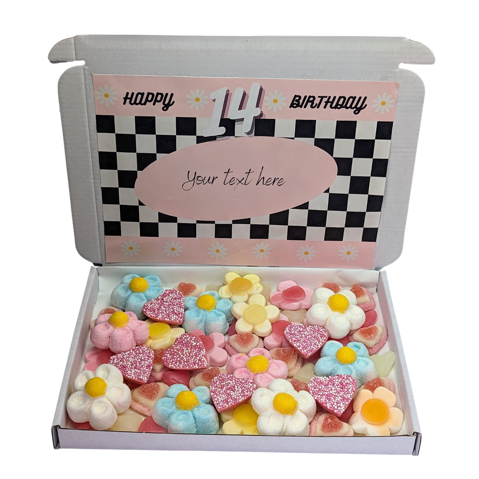 Personalised Age Birthday Sweet Box |birthday Teen Sweet Box |teen ...