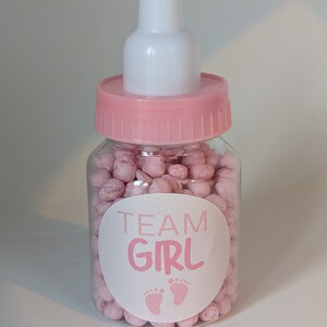 Gender Reveal Favours| Gender Reveal Baby Bottles| Gender Reveal ...