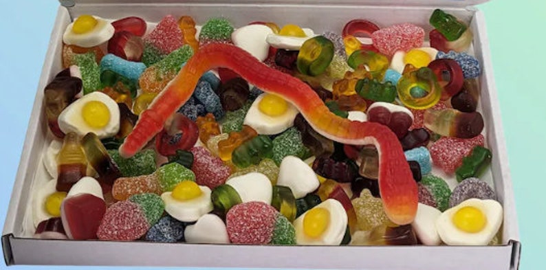 Personalised Age Birthday Sweet Box |birthday Teen Sweet Box |teen ...