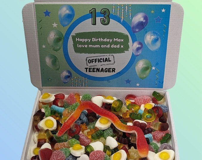 Sleepover Sweet Box| Sleepover Sweets| Slumber Party Favours| Sleepover ...