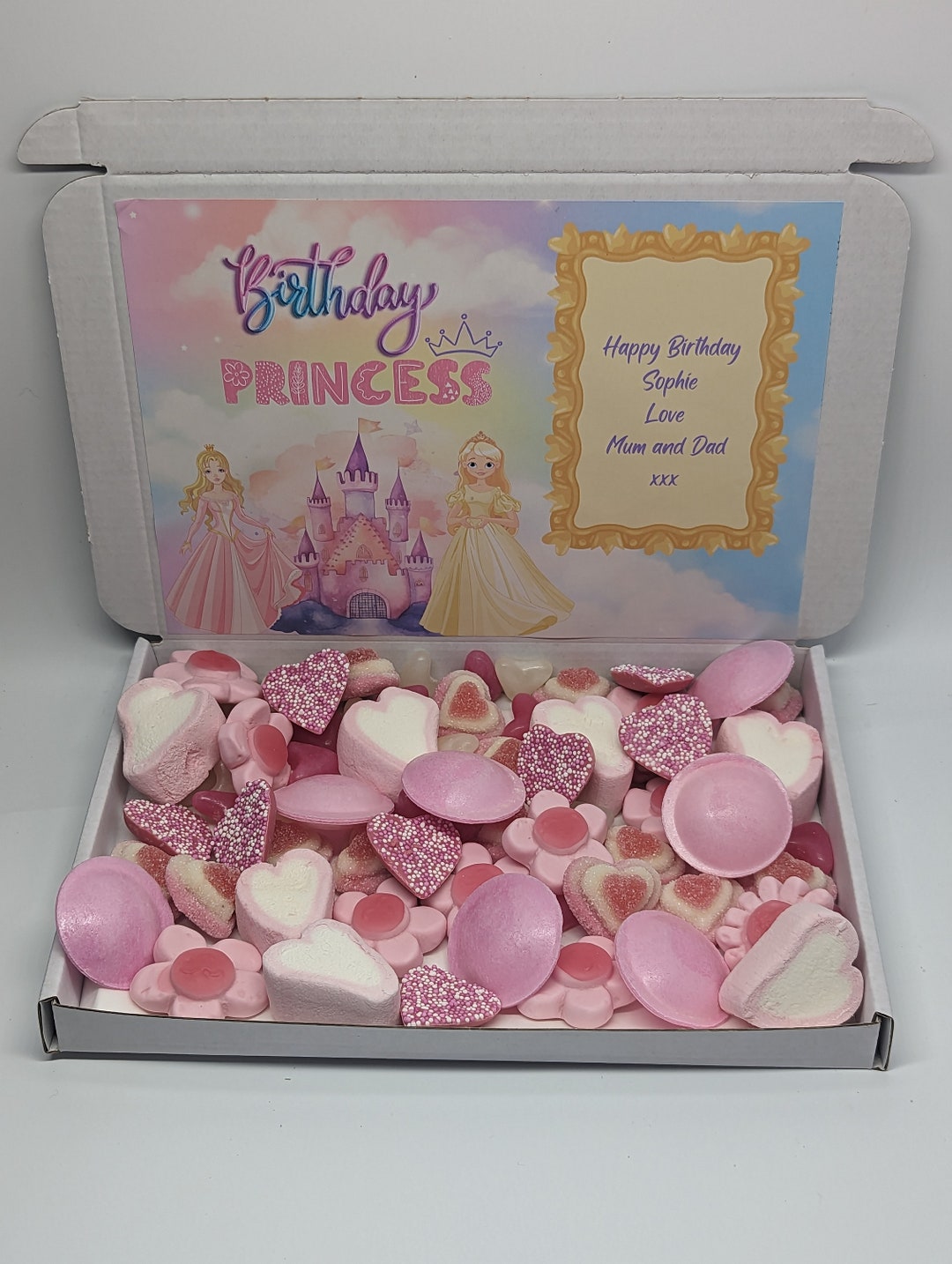 Birthday Princess Pink Sweet Box| Birthday Princess|pink Sweet Box ...