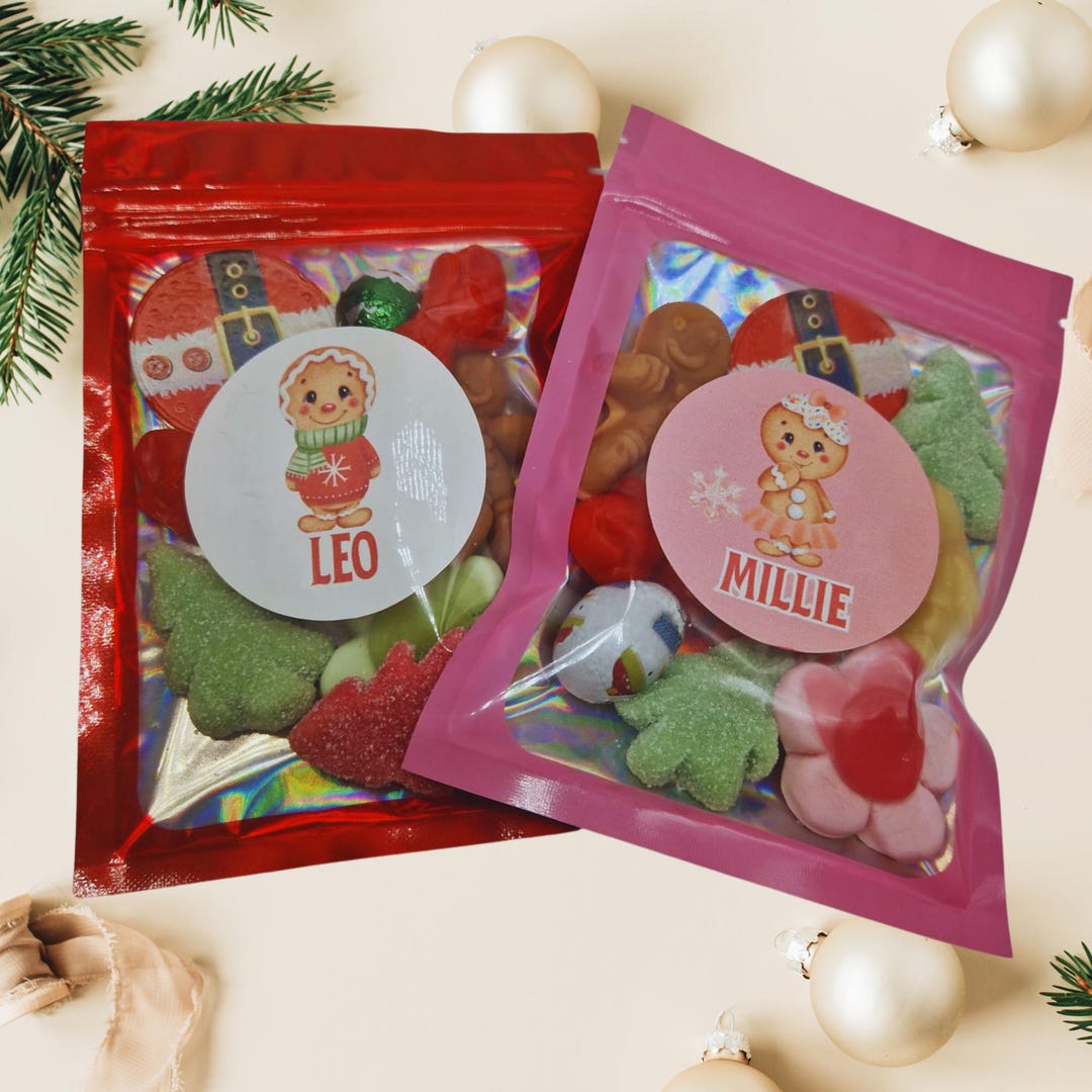 Personalised Christmas Sweets christmas Eve Box Fillerkids Stocking ...