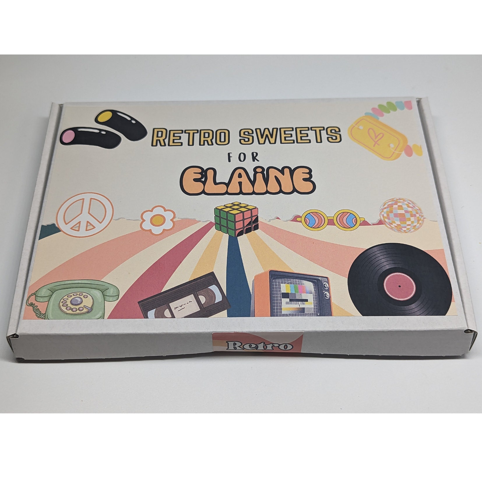 Personalised Retro Sweet Box | Retro Sweet Box | 1970s 1960s 1980s ...