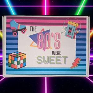 The 80's Were Sweet Gift Box| 80's Gift Box | 1980's Sweets | Retro ...