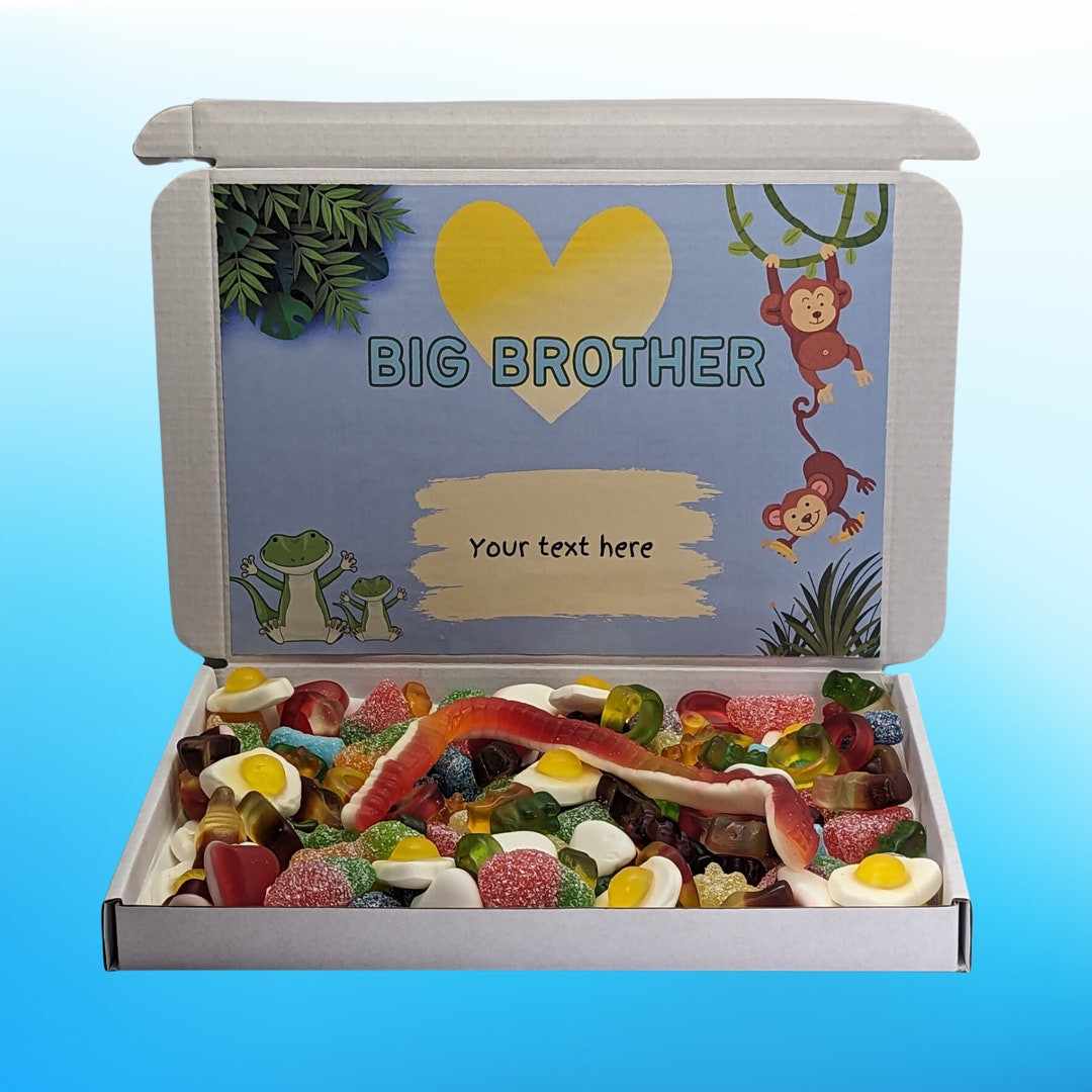 Big Brother Sweet Box | Big Brother Personalised Sweet Box | Big ...