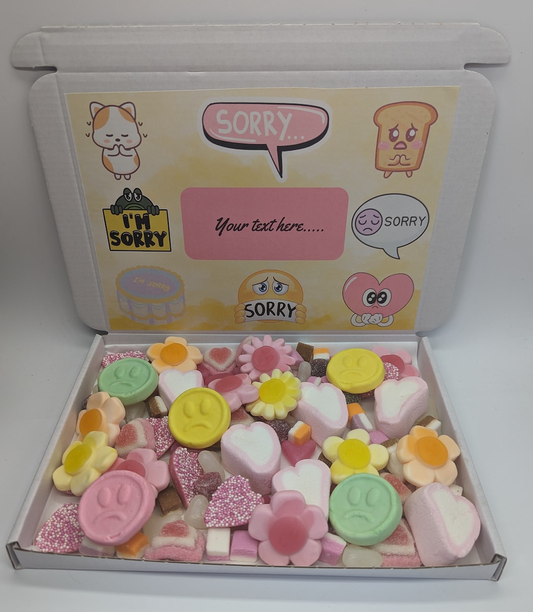 Personalised Sorry Sweet Box| Sorry Gift | Sorry | Sorry Sweets | Sorry ...