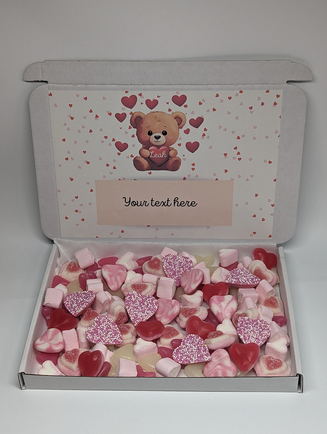 Cute Teddy Sweet Box| Love You Sweet Box| the One I Love| Teddy ...