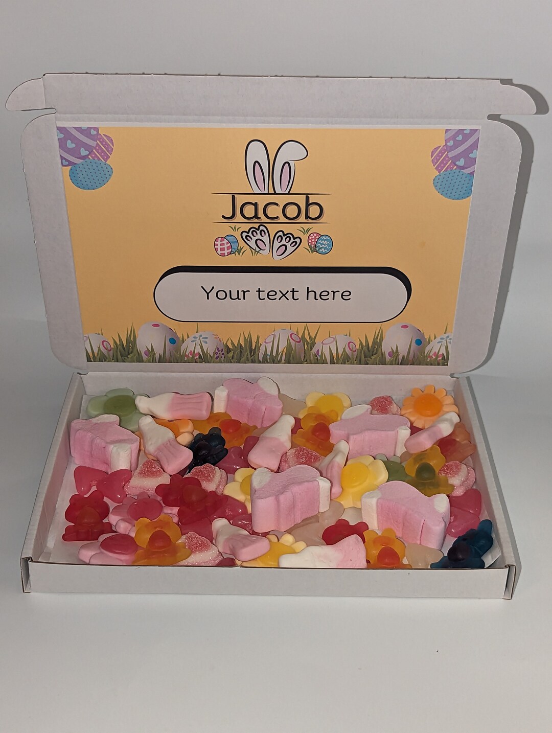 Personalised Easter Sweet Box |easter Pick N Mix Box |easter Gift ...