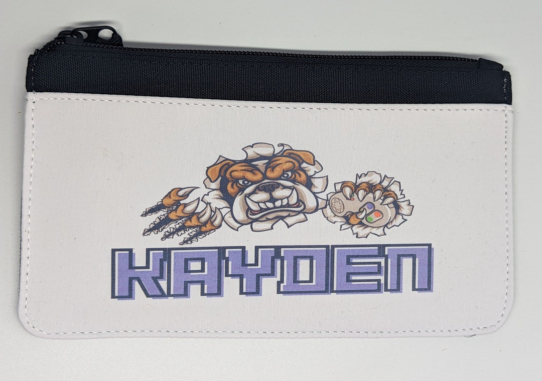 Personalised Gamer Pencil Case Personalised Gamer Dog Pencil Case ...