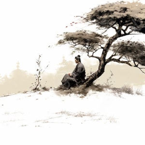 Seeking Serenity - Miyamoto Musashi Wallpaper Set - Etsy