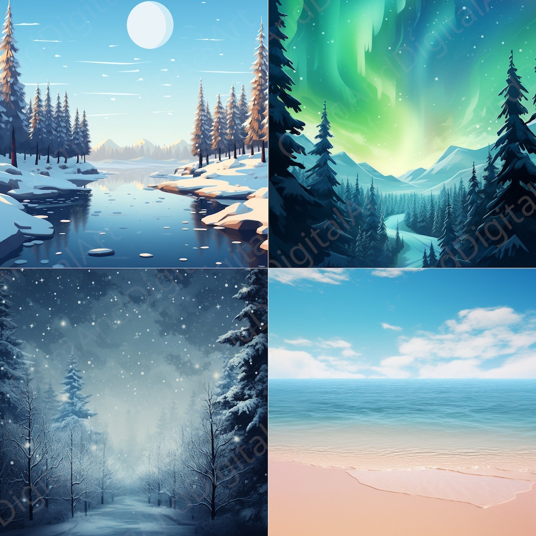 Nature Wallpaper Complete Set - Etsy