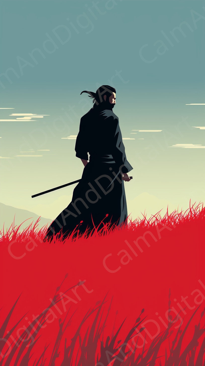 Zen and the Art of Readiness - Miyamoto Musashi Wallpaper - Etsy