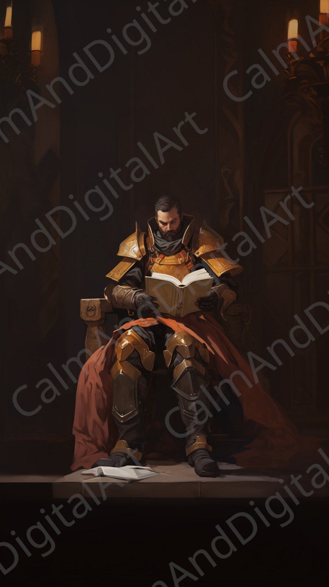 Studious Cleric - 4K Wallpaper Set - Etsy