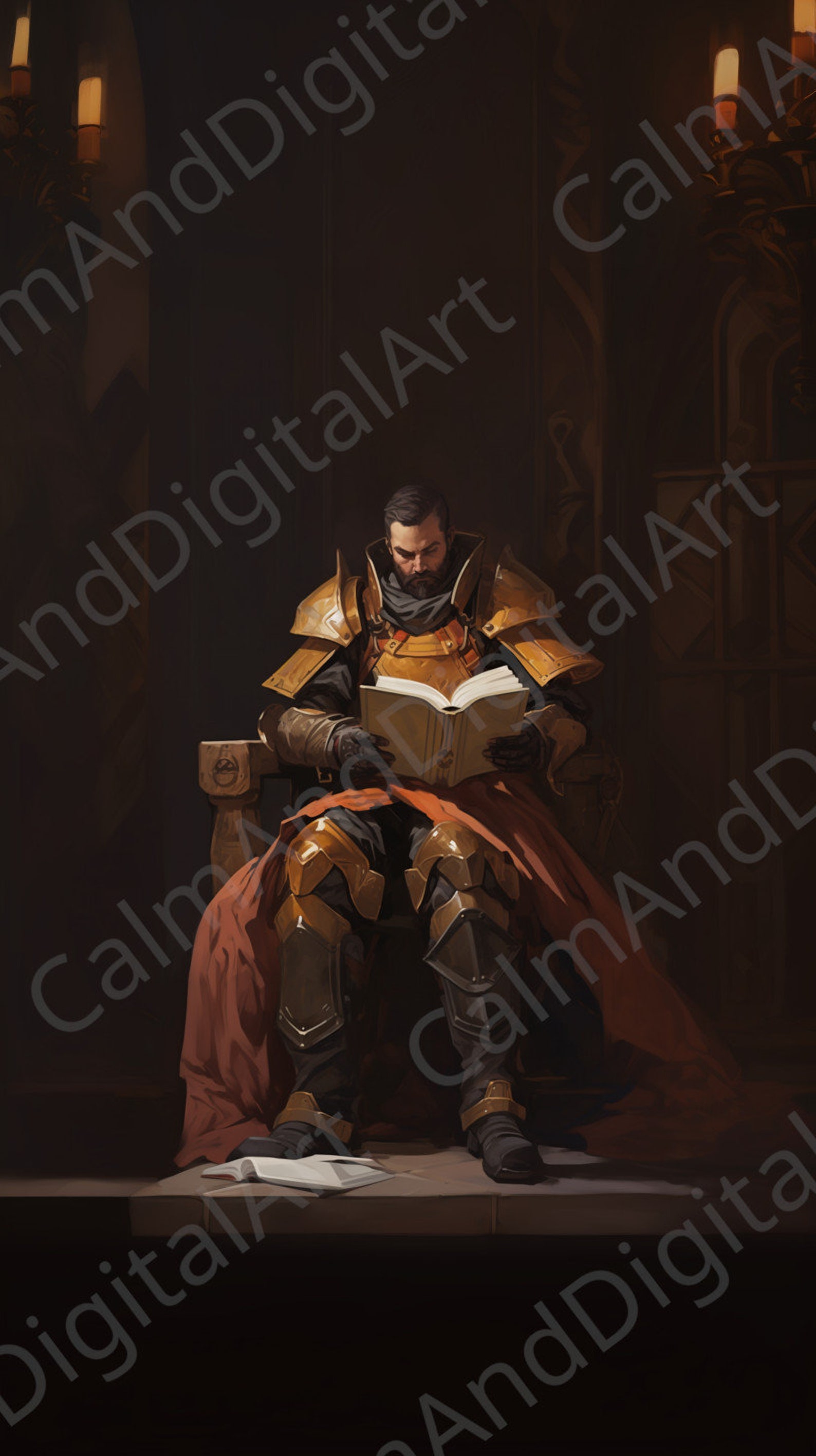 Studious Cleric 4K Wallpaper Set - Etsy