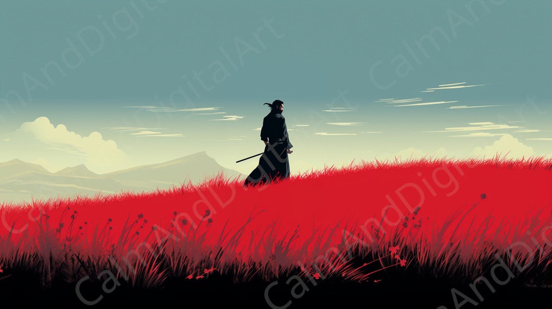 Zen and the Art of Readiness - Miyamoto Musashi Wallpaper - Etsy