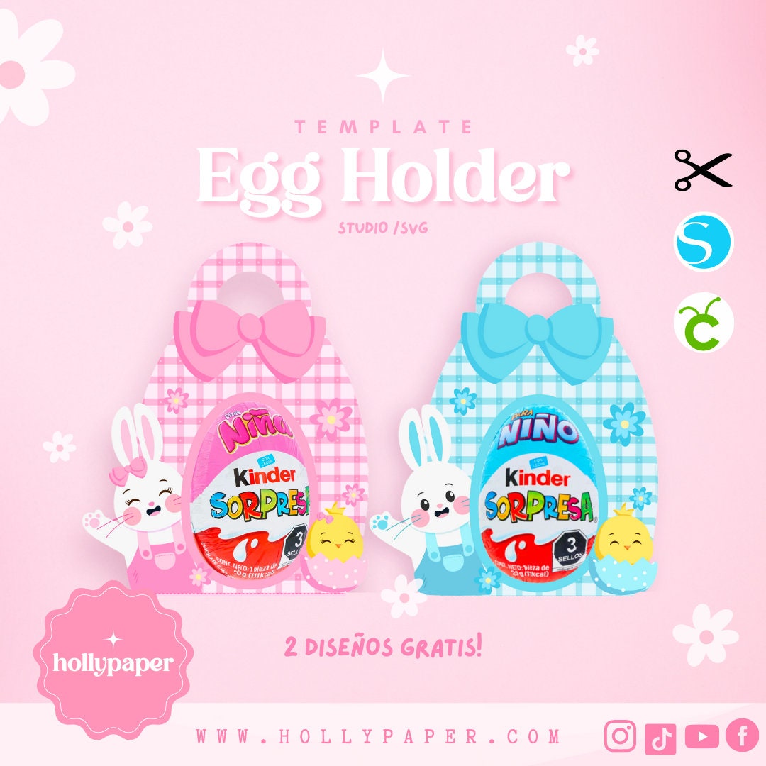 Sujetador de Kinder Sorpresa, Empaque para huevitos de pascua ...