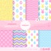 Happy Easter Papers, EASTER Digital Papers, Easter Backgrounds, Easter ...