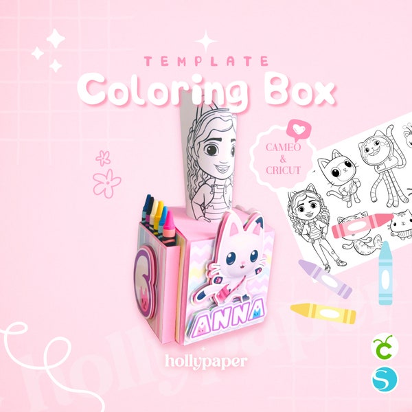 Activity Box Template - Etsy