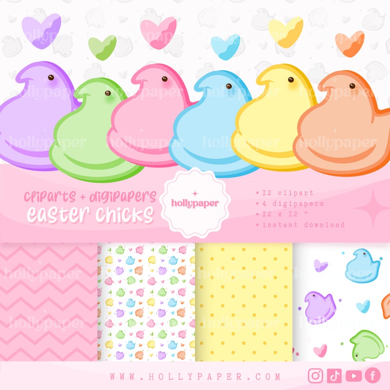 Peep Chicks - Etsy