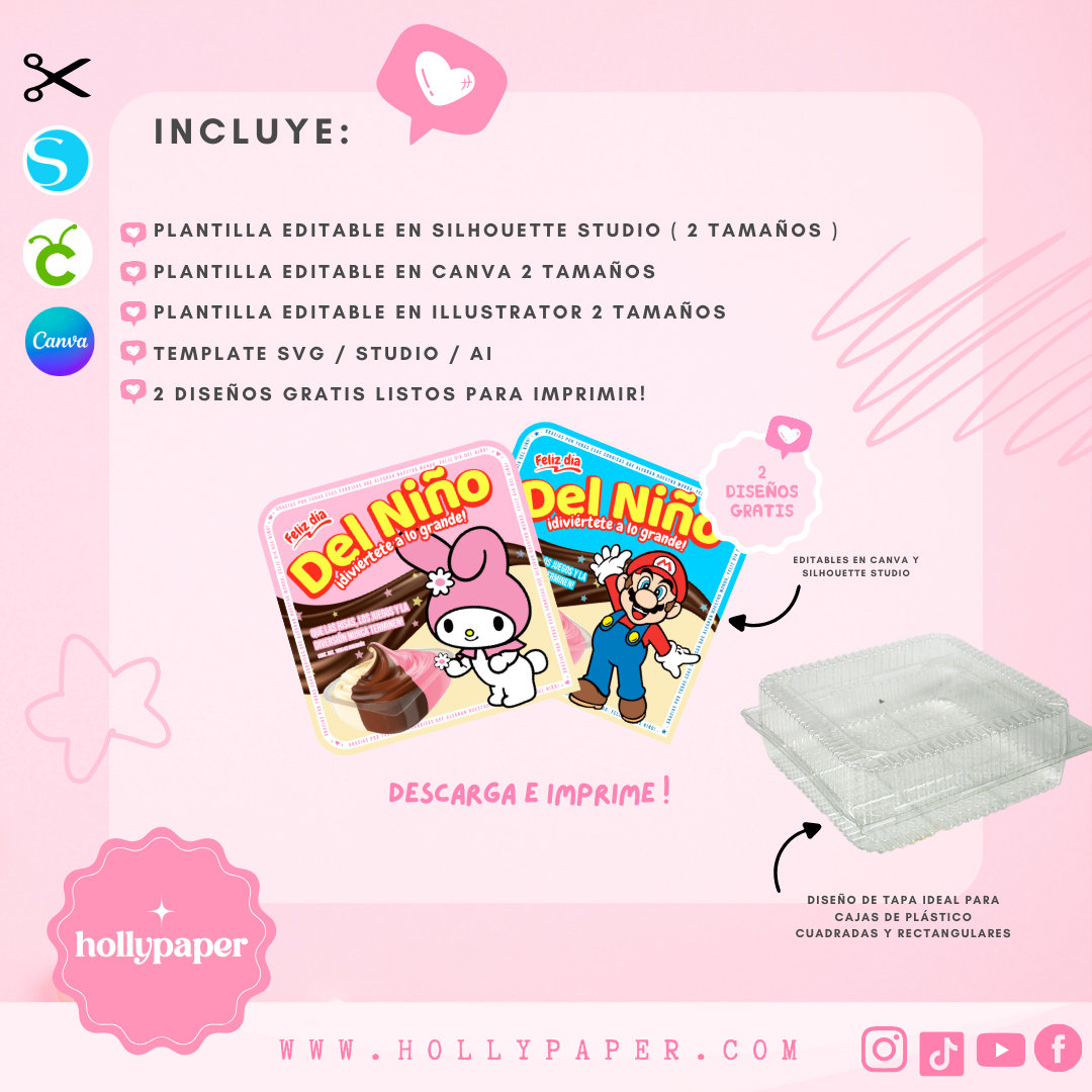 Plantilla editable en canva tapa Duvalin , Plantilla editable en ...