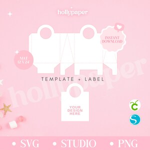 Gift Bag Template, Party Bag Template, Favor Bag Template, Party Bag ...
